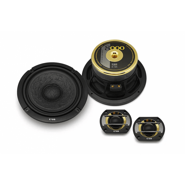 ESB 8000 2 Way Component Speakers for Enhanced Audio | Garage Audio