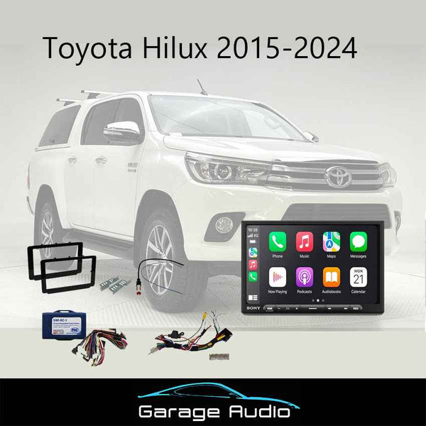 Toyota Hilux 2015-2024 Car Stereo with Apple CarPlay | Garage Audio